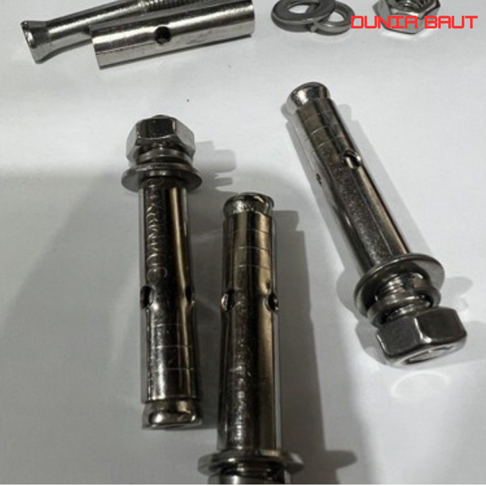 Jual Dynabolt M17X100 / Dinabolt 17X100 / Anchor Bolt M17 X 100 / 17 X ...