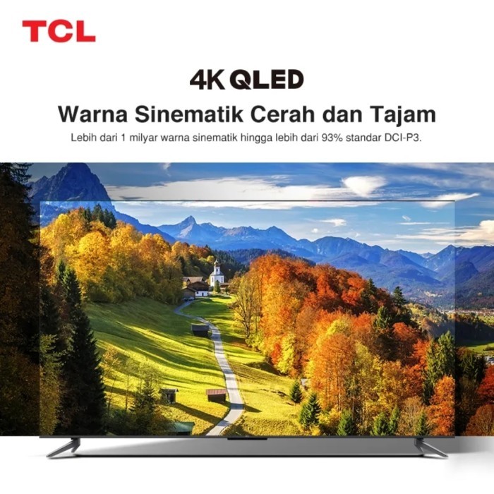 Jual Tcl 43Q6 50Q6 4K Qled Smart Google Tv 43 50 Inch Q6 Dolby Vision ...