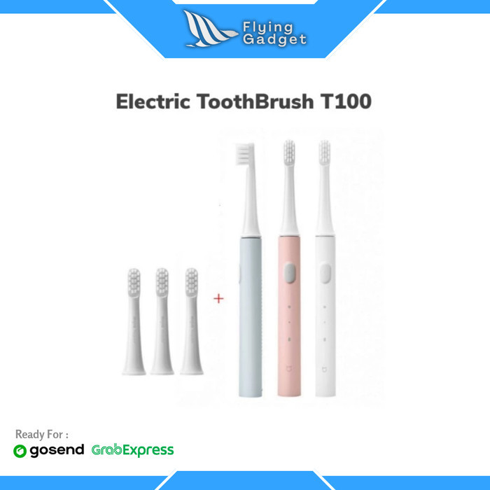 Jual Xiaomi Mijia Sonic Electric Toothbrush T100 Sikat Gigi Elektrik - Biru | Shopee Indonesia