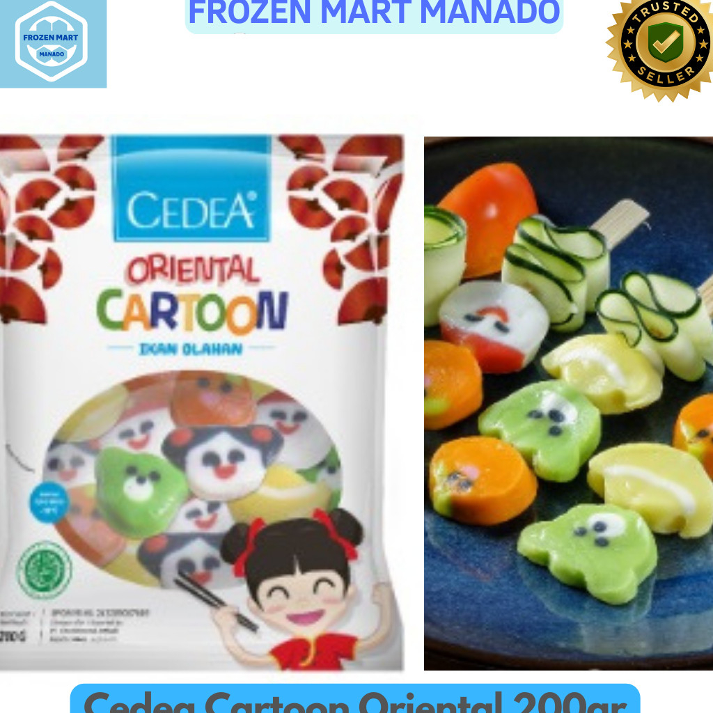 Jual Cedea Cartoon Oriental 200gr - Frozen Mart Manado (Frozen Food ...