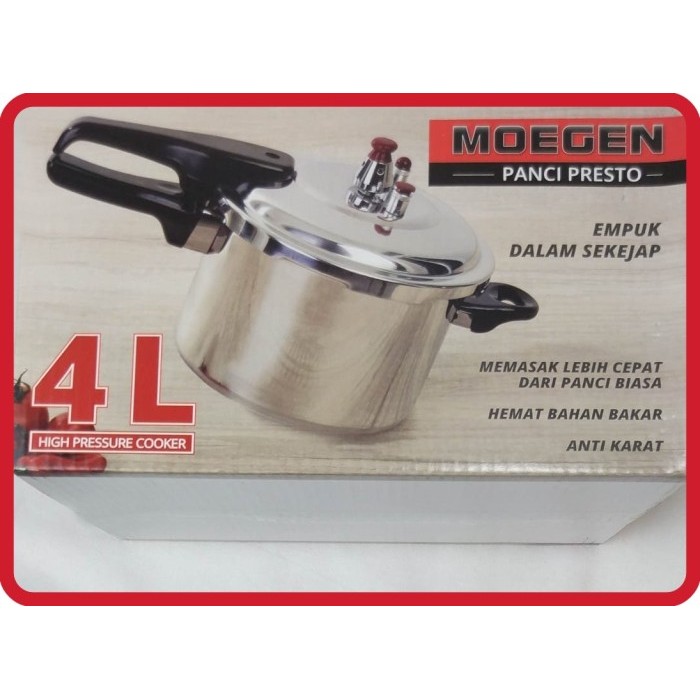 Jual MOEGEN PANCI PRESTO 4 LITER PELUNAK DAGING PRESTO ORIGINAL SERBAGUNA | Shopee Indonesia
