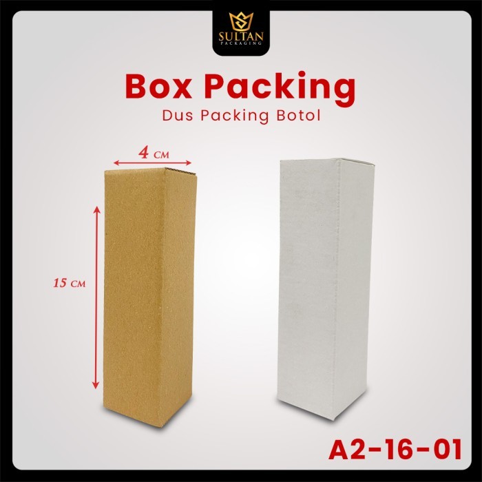 Jual Dus Packaging - Tempat Packing Botol - Box Corrugated-A2-16 ...