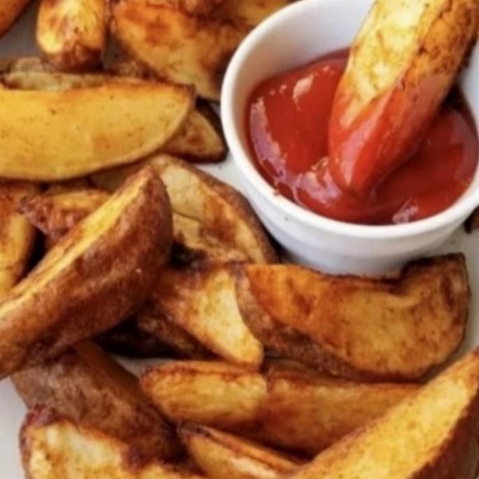 Jual Kentang Wedges 2.5 Kg/Kentang Goreng Murah/Kentang Frozen Wedges ...