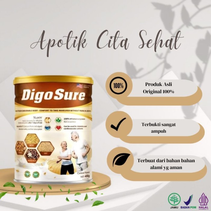 Jual TERLARIS TERBAIK DIGOSURE NUT MILK SUSU KACANG DIGOSURE - 100% ...