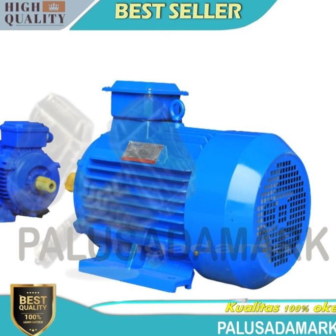 Jual Promo Elektro Motor Dinamo Listrik Zterling 1 HP 3 Phase 4 Pole 1450rpm COD | Shopee Indonesia