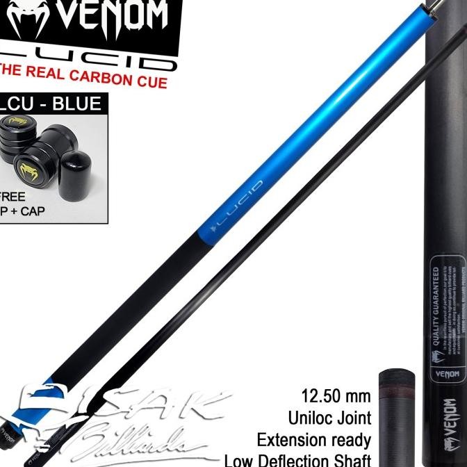 Jual Produk Baru!! Venom Lucid Carbon Lcu Blue Cue Uniloc Low ...