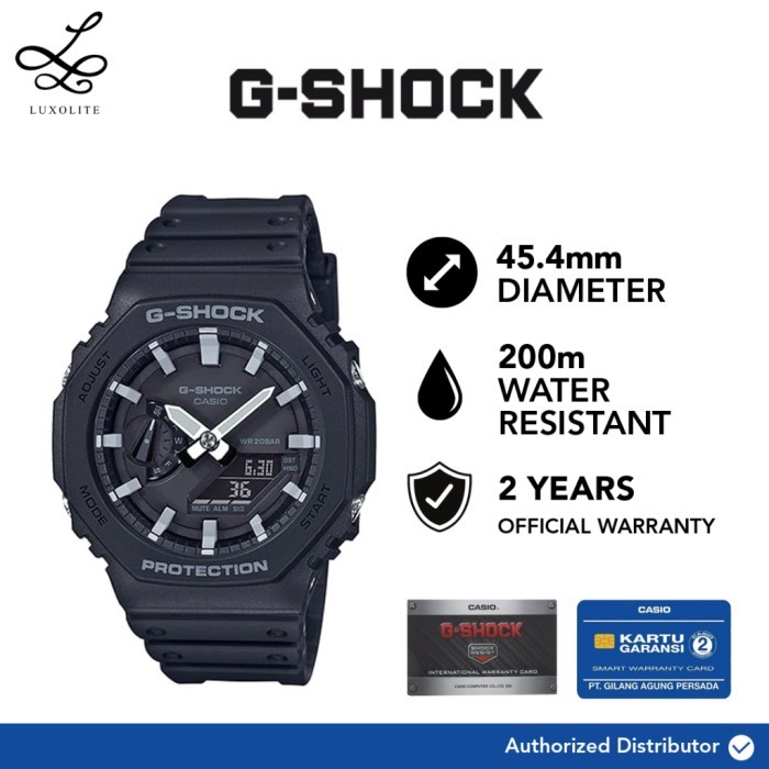 Jual Casio G-Shock Digital Analog Ga-2100-1Adr / Ga-2100-1A / Ga-2100 ...