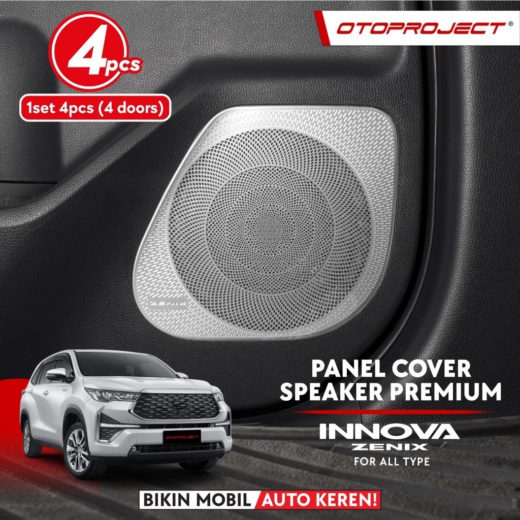 Jual Otoproject - Door Speaker Cover Zenix Stainless 304 Mercy Style ...
