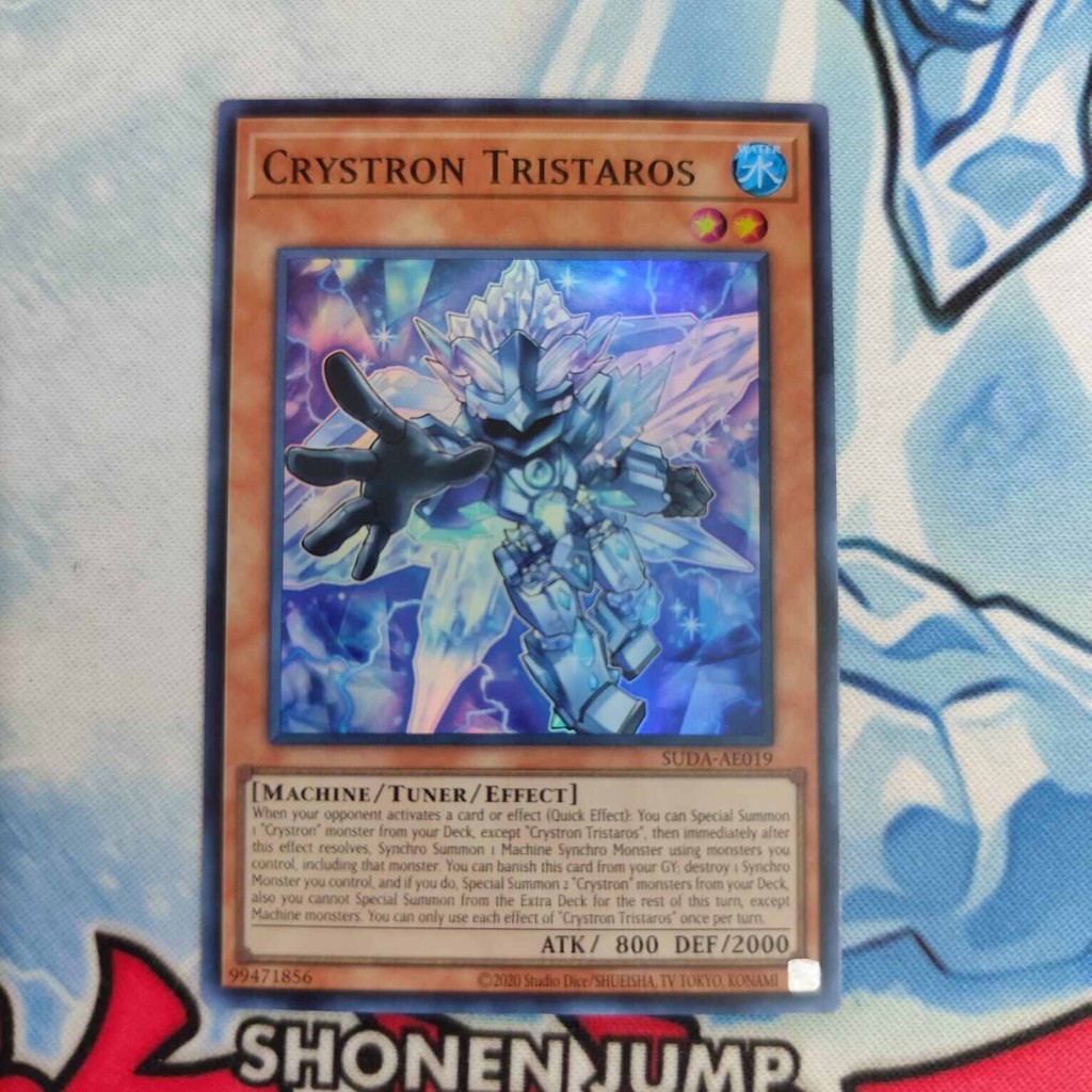 Jual yugioh AE crystron tristaros SUDA-AE019 SR original | Shopee Indonesia