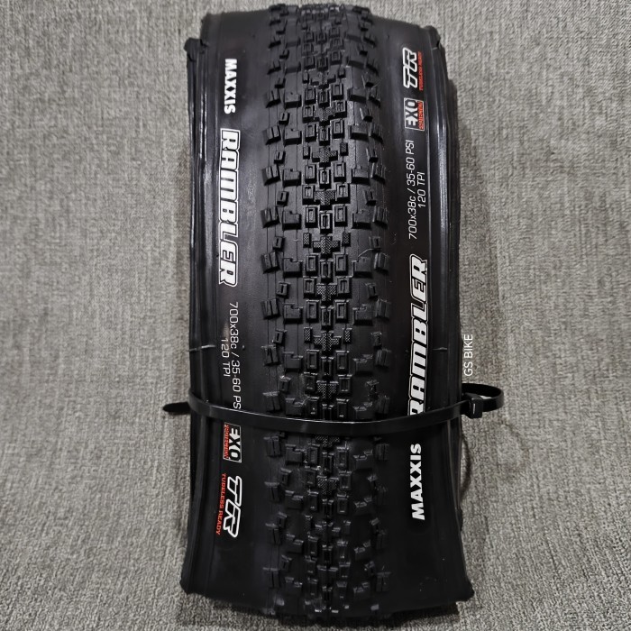 Jual MAXXIS Rambler 700 x 38c EXO TR Kevlar Ban Luar Sepeda Gravel Bike ...