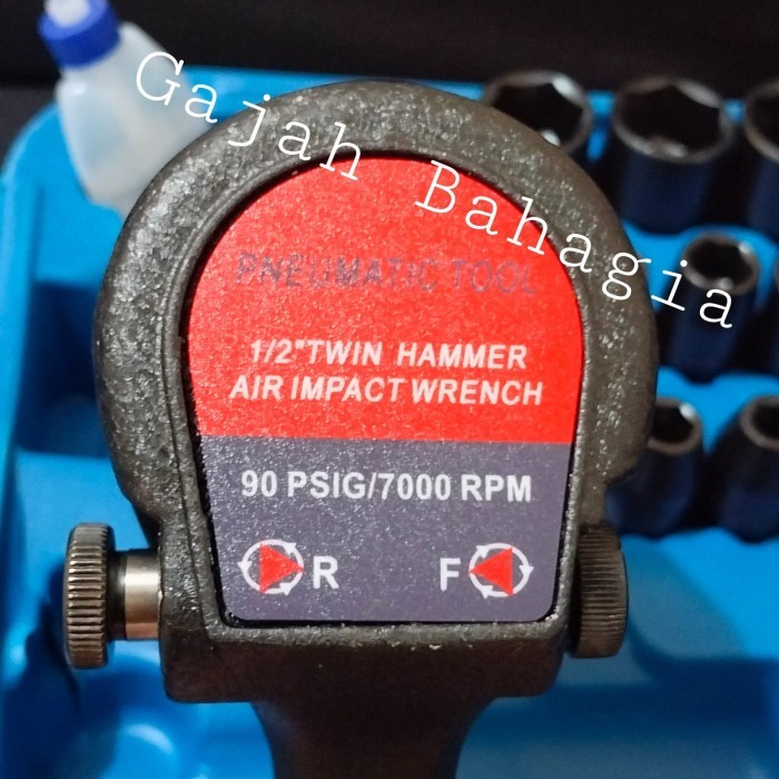 Jual Terbaik Air Impact Wrench 1/2" Twin Hammer / Alat Buka Pasang Baut ...