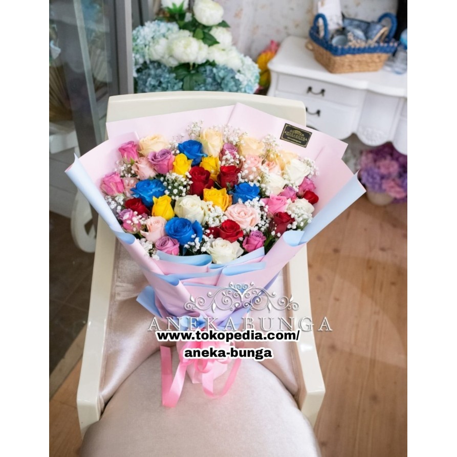 Jual Banting Harga Hand Bouquet Fresh Flower Bunga Asli Wisuda ...