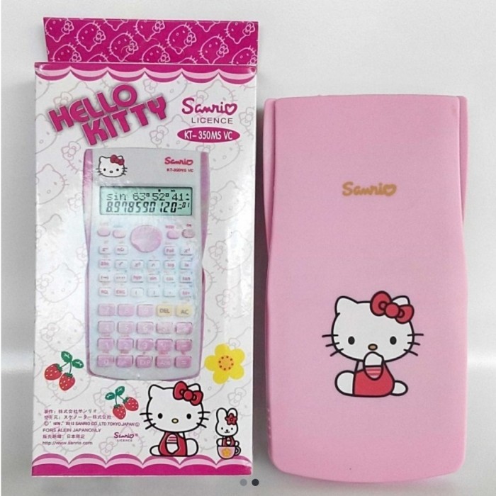 Jual KALKULATOR SCIENTIFIC HELLO KITTY CALCULATOR ILMIAH SAMA DGN FX ...