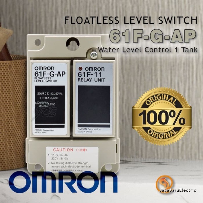 Jual Water Level Control / Floatless Level Switch / Wlc Omron 61F-G-Ap | Shopee Indonesia