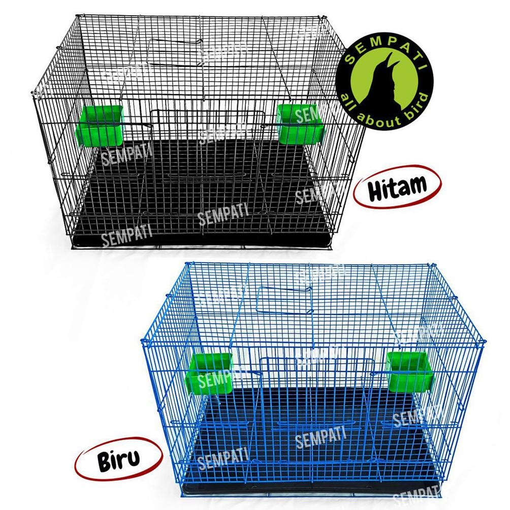 Jual ORIGINAL SEMPATI Sangkar Kandang Umbaran Kucing 48x31 cm Size M ...