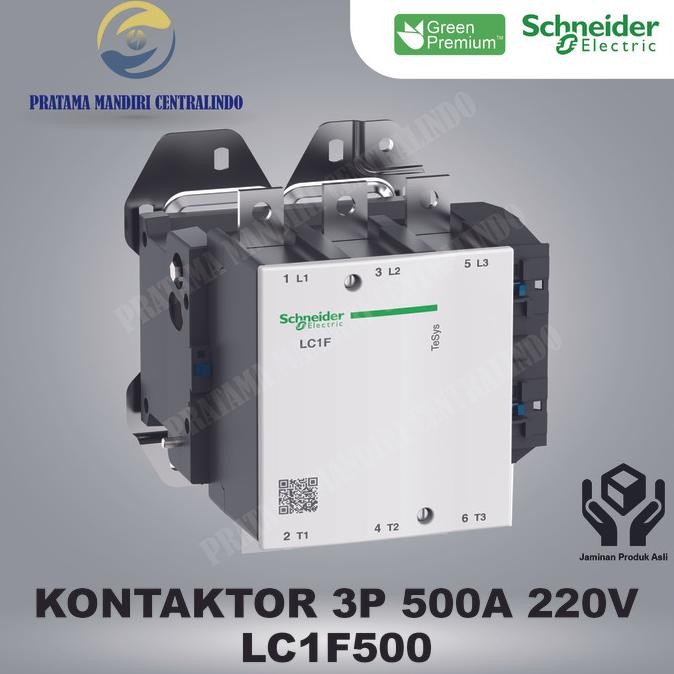 Jual Terjangkau Lc1F500 Kontaktor 3 Phase 500 Ampere / Contactor 3P ...