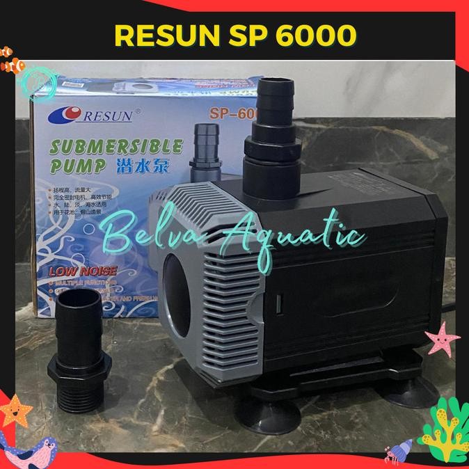 Jual Resun SP-6000 Pompa Air Celup Aquarium Kolam Hidroponik | Shopee ...