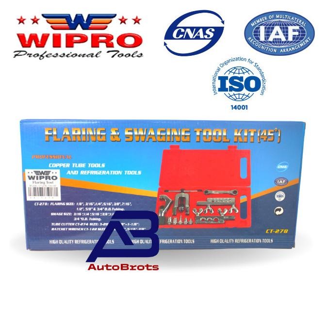 Jual Promo WIPRO Flaring Tool Komplit Swaging Tool / Alat Pemekar Pipa ...