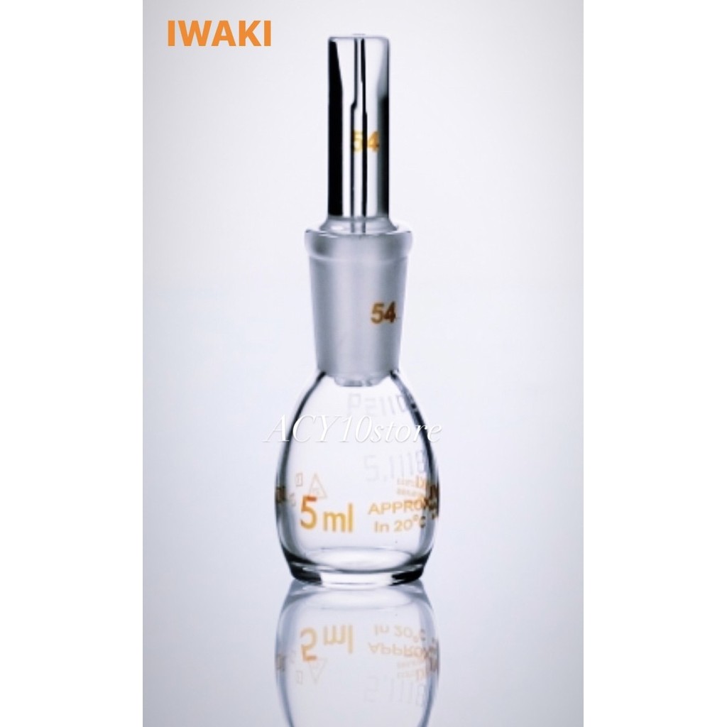 Jual IWAKI Picnometer Uncalibrated 5ml, 10ml, 25ml, 50ml, 100ml | Shopee Indonesia