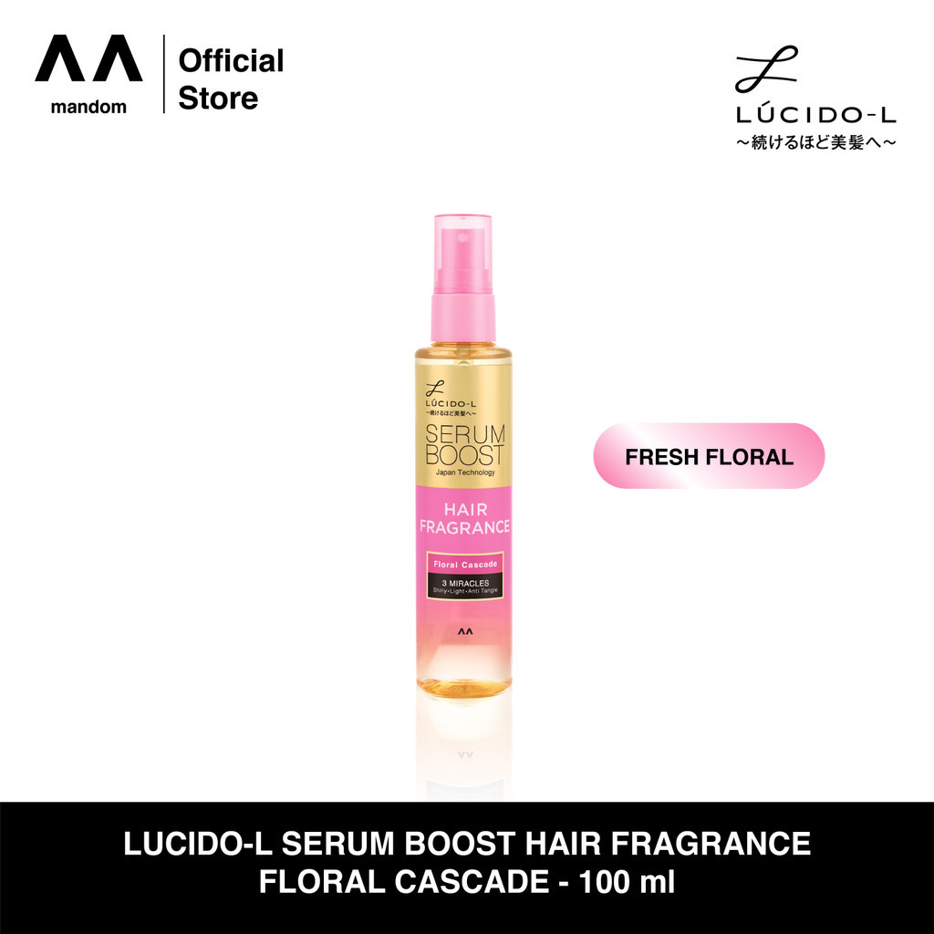 Jual LUCIDO-L Serum Boost Hair Fragrance Floral Cascade 100ml | Shopee Indonesia