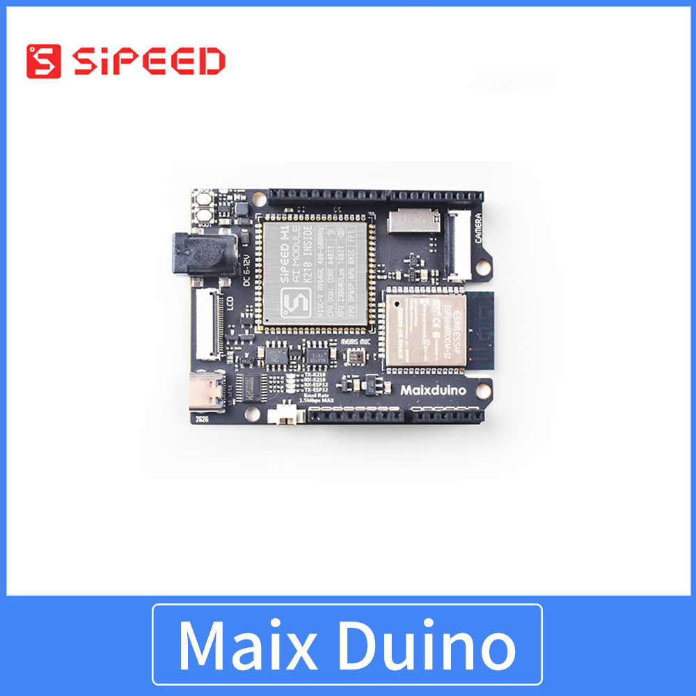 Jual Baru Sipeed Maix Duino Kit K210 RISC-V AI+ LOT ESP32 with GC0328 Camera and 2.4 Inch Screen ...