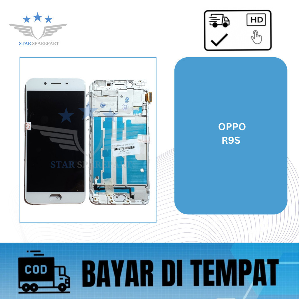 Jual LCD TOUCHSCREEN OPPO R9S (FRAME) | Shopee Indonesia