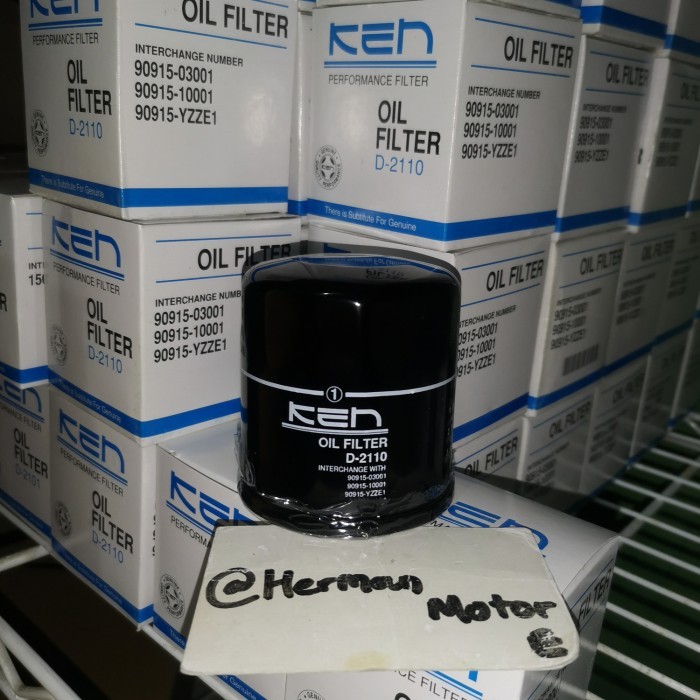 Jual Oli / Oil Filter KEN Toyota D-2110 (Sienta,Vios,Yaris,Camry ...