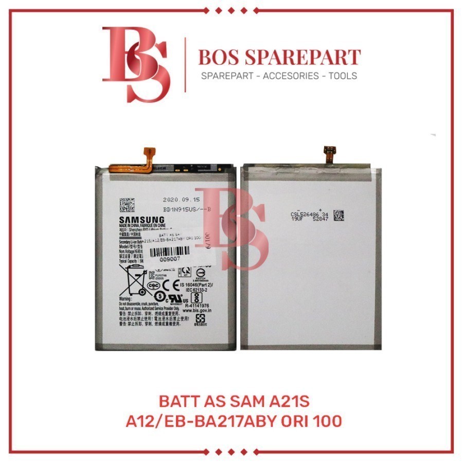 Jual BATERAI SAMSUNG A21S / A12 / A02 / A04S / M02 / M12 / EB-BA217ABY / BATRE / BATTERE ...