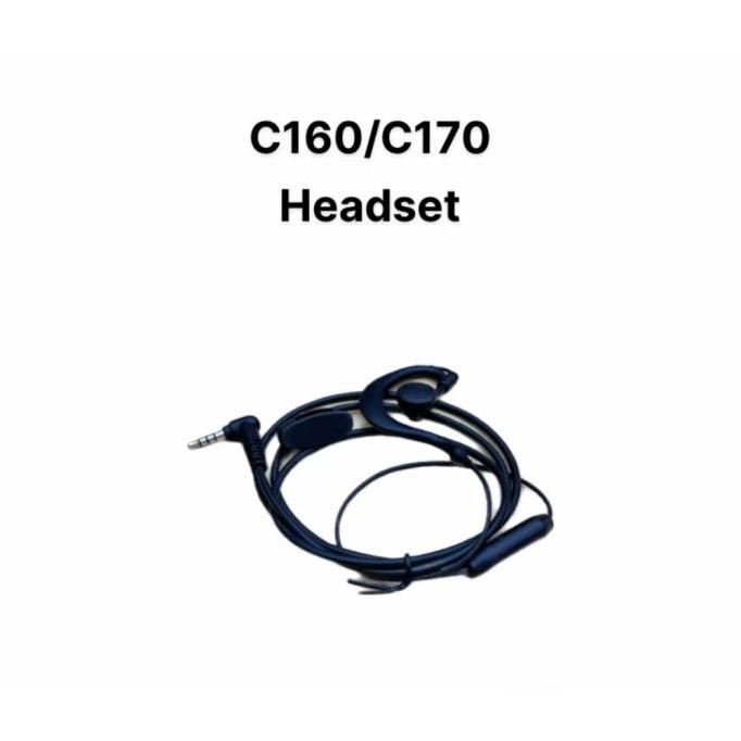 Jual Produk Baru!! Headset HT WLN KD C160 earphone walkie talkie WLN KD ...