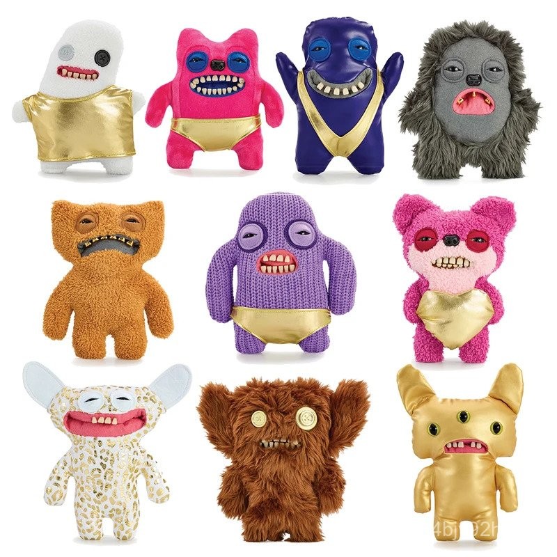 Jual Original Fuggler Ugly Monster Gold Fuggler GREEDY GRINNER TEDDY ...
