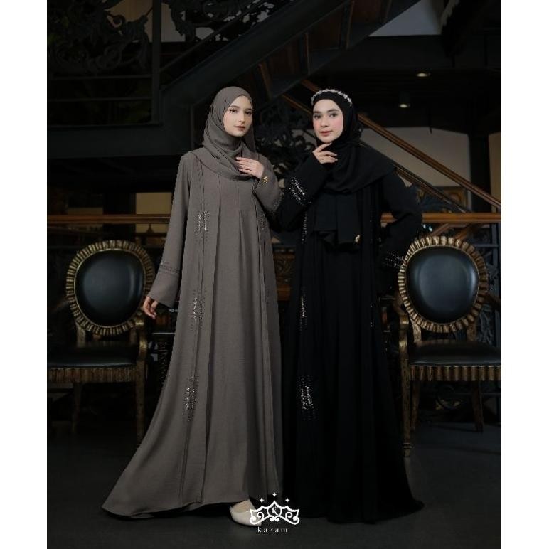Jual MUSLIM - FREE GIFT- ORI KAZAMI - READY NOOR ABAYA PREMIUM KAZAMI ...