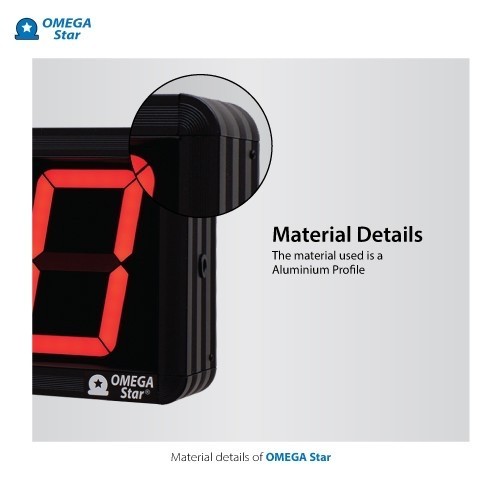Jual JAM DINDING DIGITAL 7 SEGMEN 4INCH DENGAN TEMPERATUR - OMEGA STAR ...