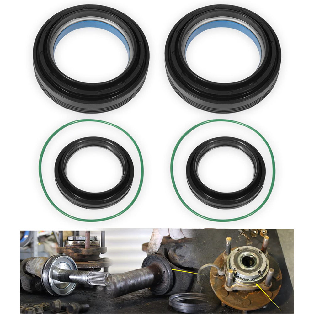 Jual New Front Axle Knuckle Tube Seal Kit for Ford 1998-2004 F250 F350 ...