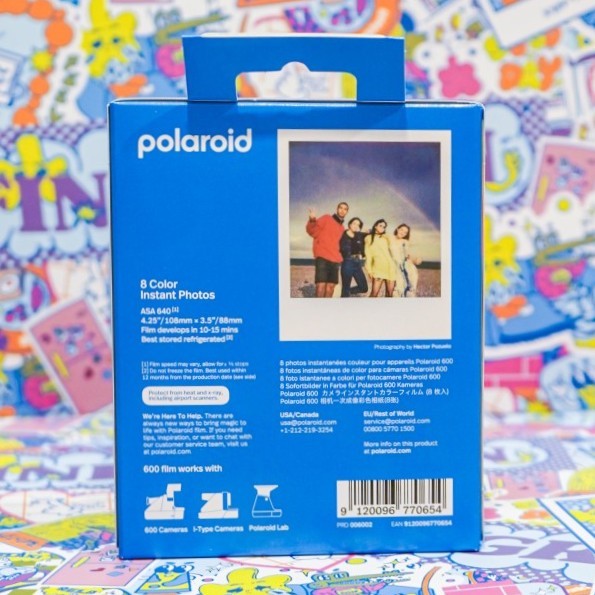 Jual Polaroid Originals Color 600 Film | Shopee Indonesia