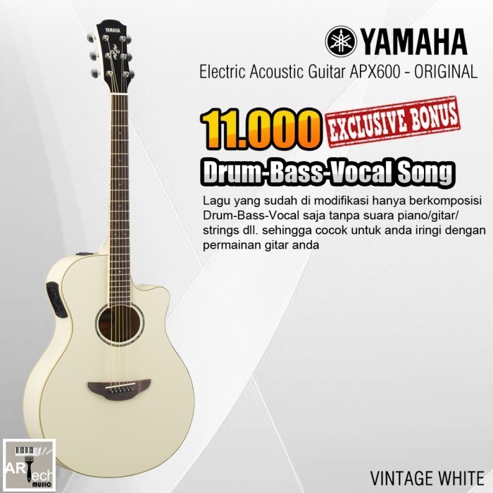 Jual Gitar Akustik Elektrik YAMAHA APX600 / APX 600 (Penerus 500II / 500 ) | Shopee Indonesia