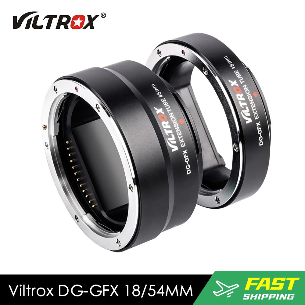 Jual Baru Viltrox DG-GFX Extension Tube 18mm 45mm Lens Adapter Ring ...