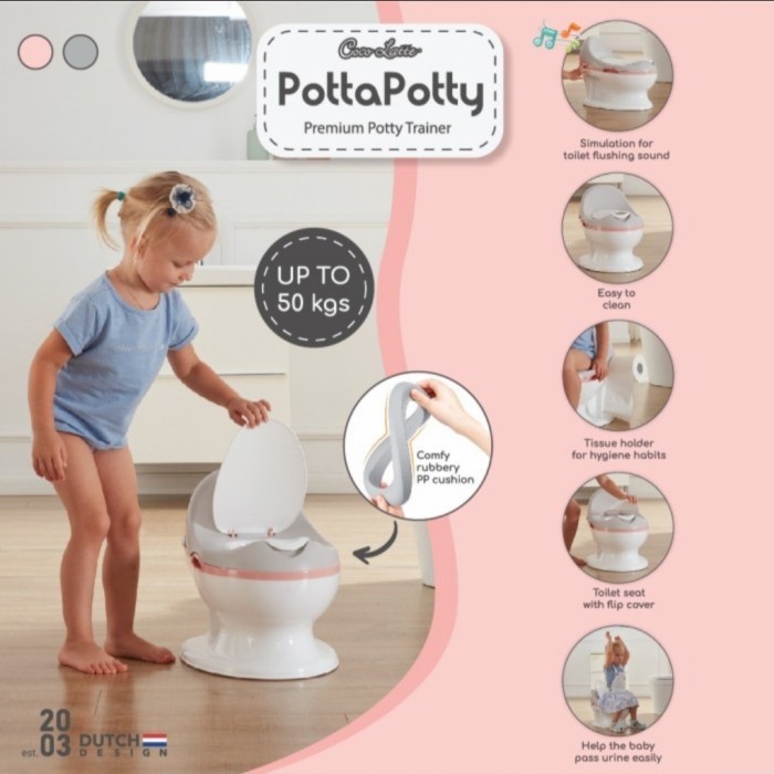 Jual Cocolatte Potta Potty Premium Potty Trainer Cl Bp 09028 | Shopee ...