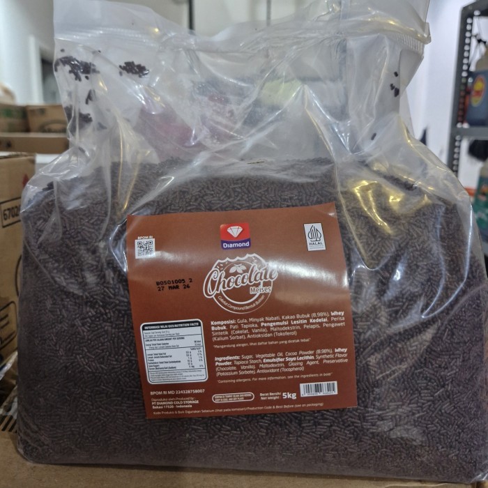 Jual Meses Coklat Diamond 1 Kg Re Pack Dari 5Kg | Shopee Indonesia