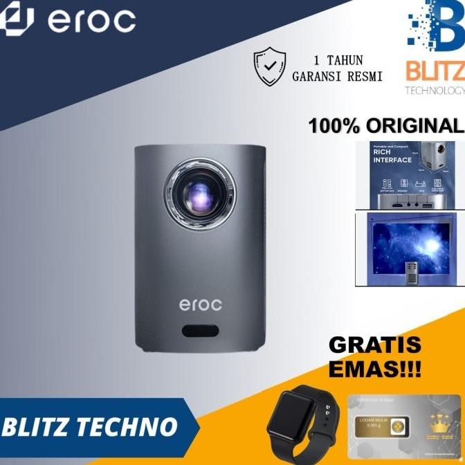 Jual Eroc Smart Home Projector Hd Decoding Eroc Magic Projector ...