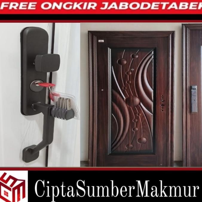 Jual Best Pintu Utama / Kamar Baja Gg Doors Type Luxury 90.07 (90X210Cm ...