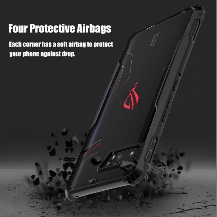 Jual Case Asus ROG PHONE 2 Beatle Series Bumper Transparan Clear Armor ...