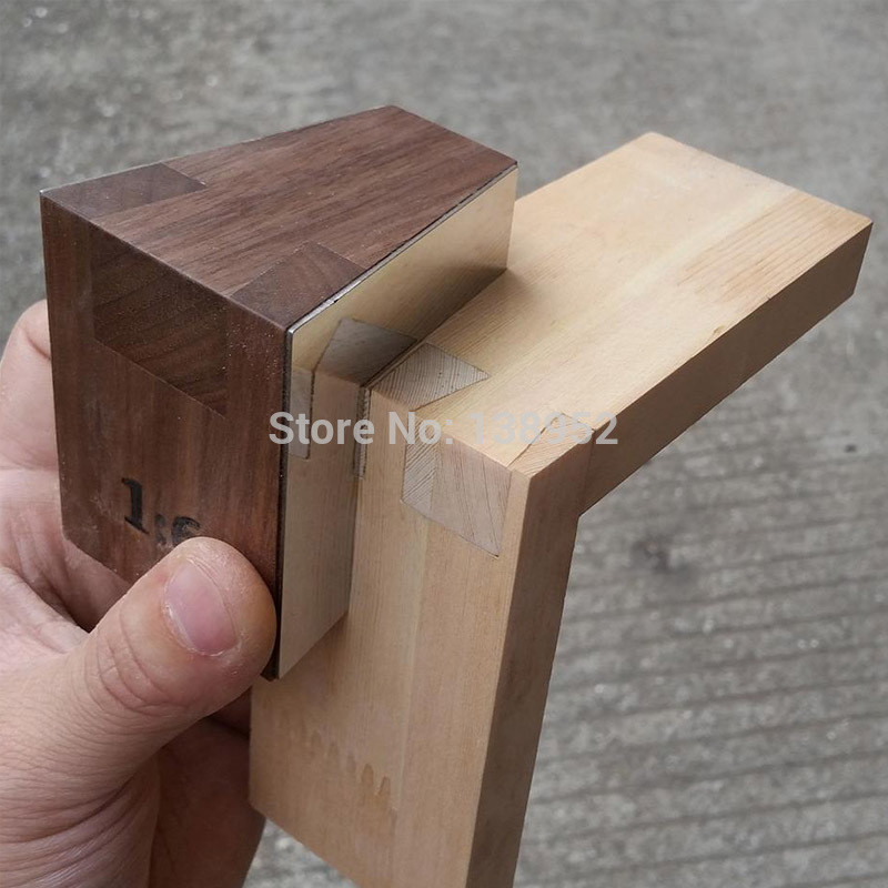 Jual BEST Japanese Black walnut Dovetail Saw Guide Set 1:4 1:6 1:7 1:8 ...