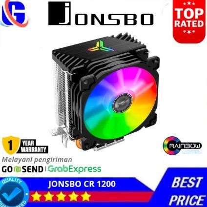 Jual JONSBO CR-1200 JONSBO CR1200 CPU COOLER / HSF COOLER RGB | Shopee ...