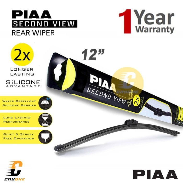 Jual PIAA Rear Wiper Blade Second View Silicone Premium 97030 300mm 12 inch | Shopee Indonesia
