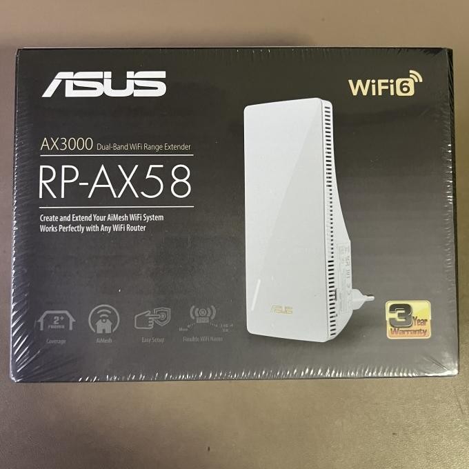 Jual Asus RP-AX58 AX3000 Aimesh Mesh Wifi 6 Range Extender Repeater ...