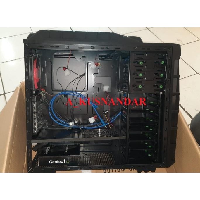 Jual CASING PC SERVER GENTEC I 9805BB | 7 SLOT HDD | ATX | INCLUDE FAN ...