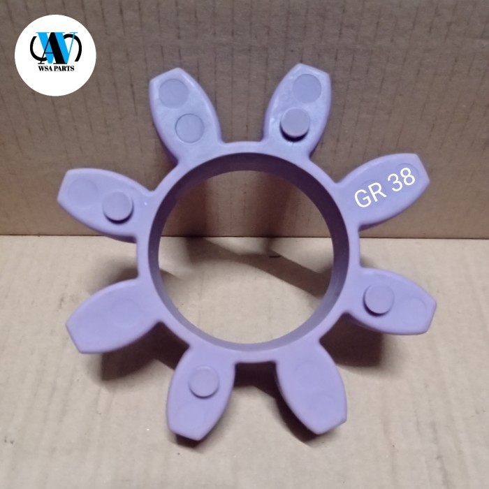 Jual RUBBER COUPLING ROTEX 38 (KARET COUPLING GR 38 / GE 38 PURPLE ...