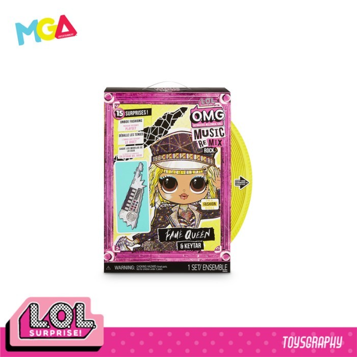 Jual Lol Surprise Omg Remix Rock Fame Queen With Keytar The Super Sonix ...