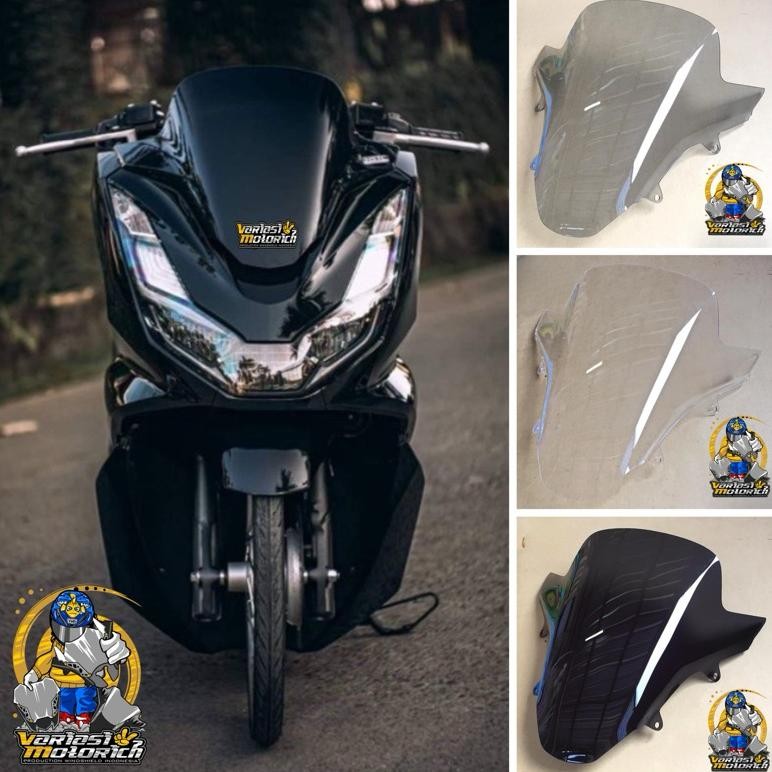 Jual Best Seller visor pcx 160 windshield PCX 160 TEBAL 3MM (pecah ...