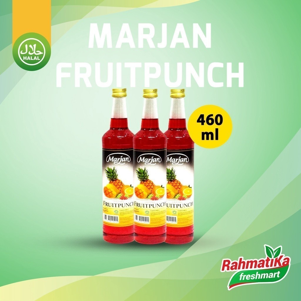 Jual Marjan Boudoin Sirup Rasa Fruit Punch 460 ml (Btl) | Shopee Indonesia